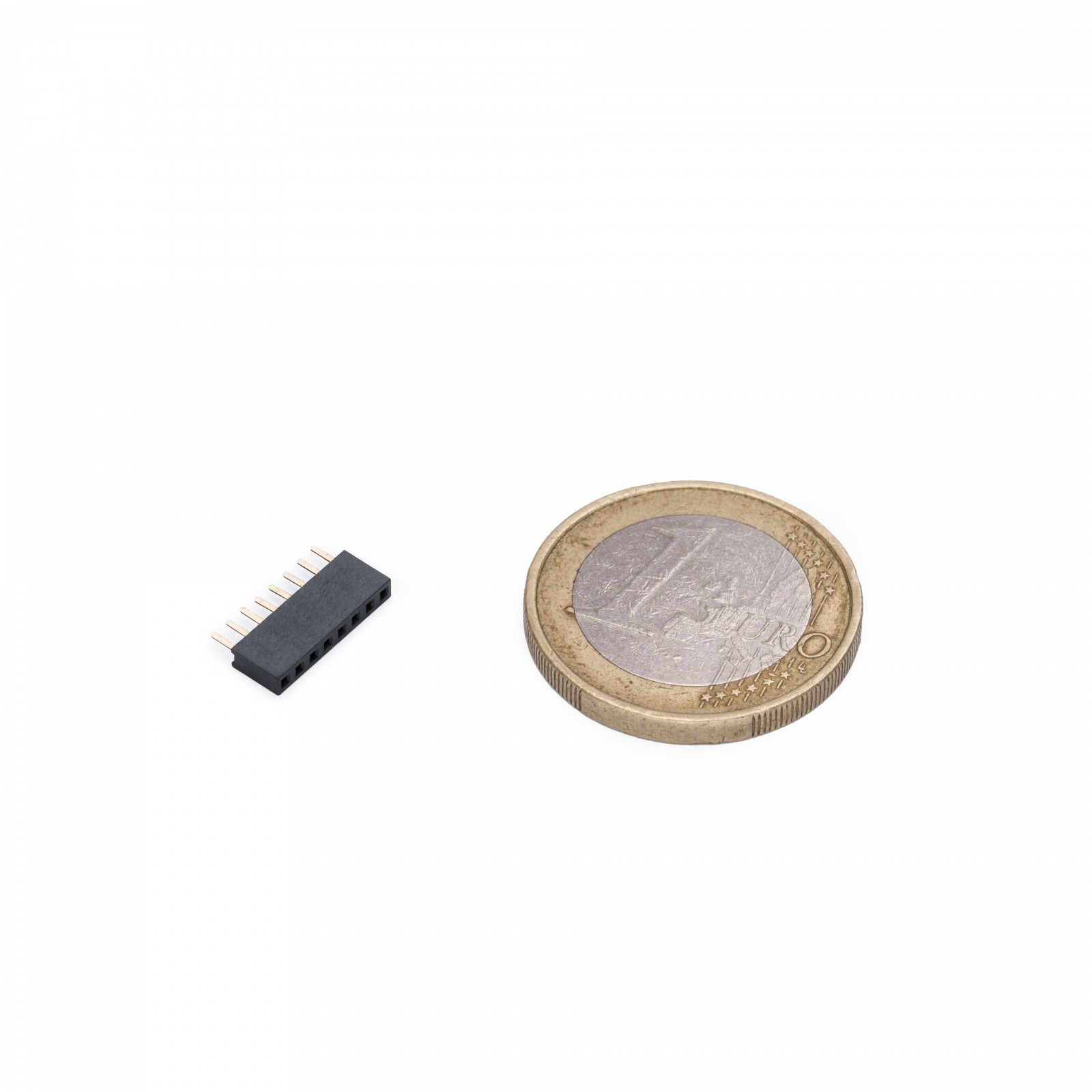 1x8 Female Header Socket TH (1.5mm pitch)