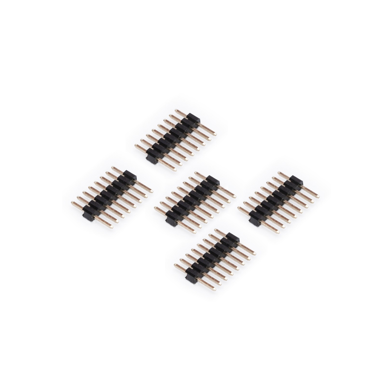 1x8 Male Pin Header TH - 1.5mm pitch (5 pcs)