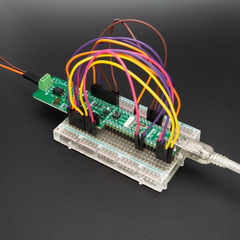 2-Wire SPI ISO Click - Isolated SPI transceiver | MIKROE-6778
