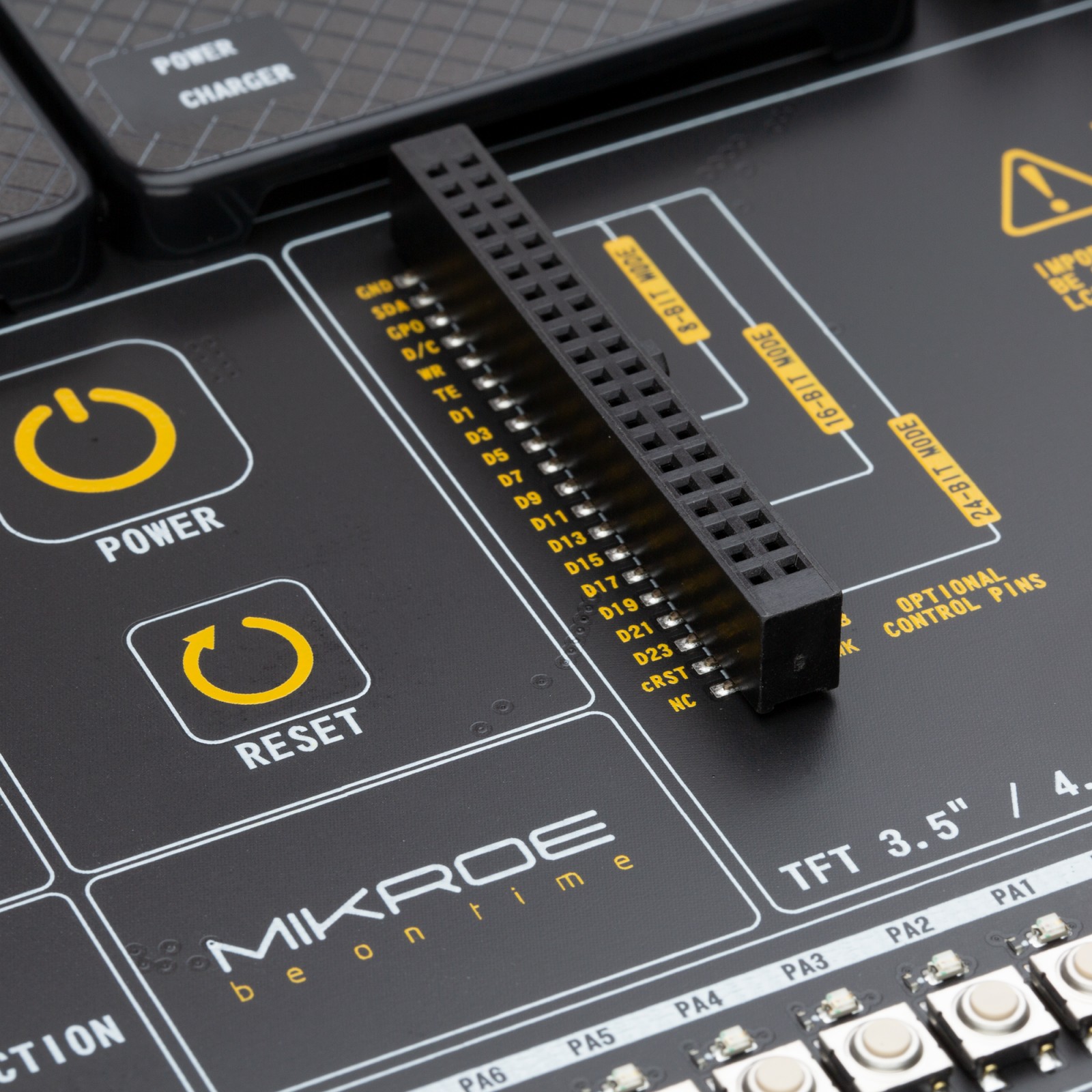 2x20 Female connector header SMD