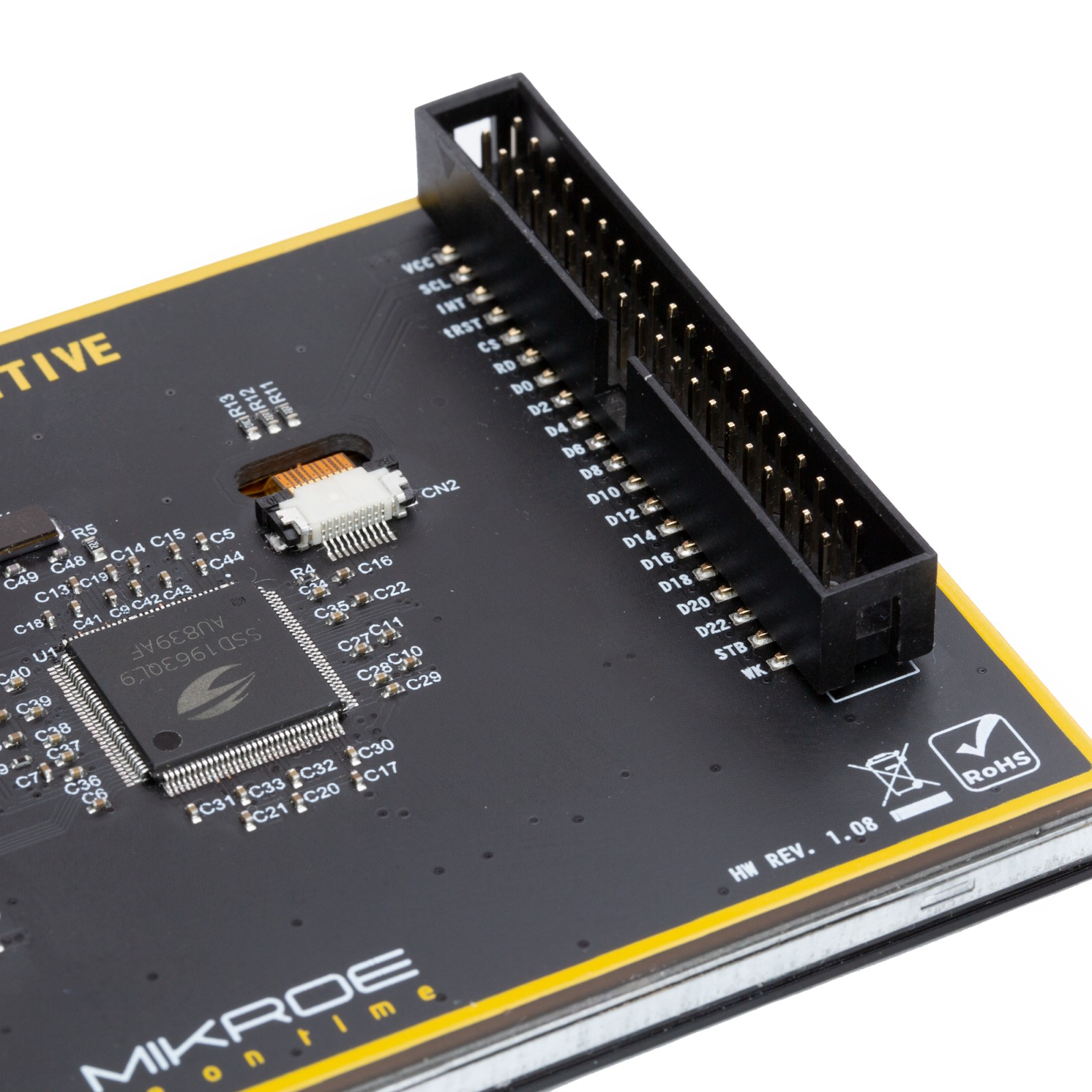 2x20 Male connector header SMD