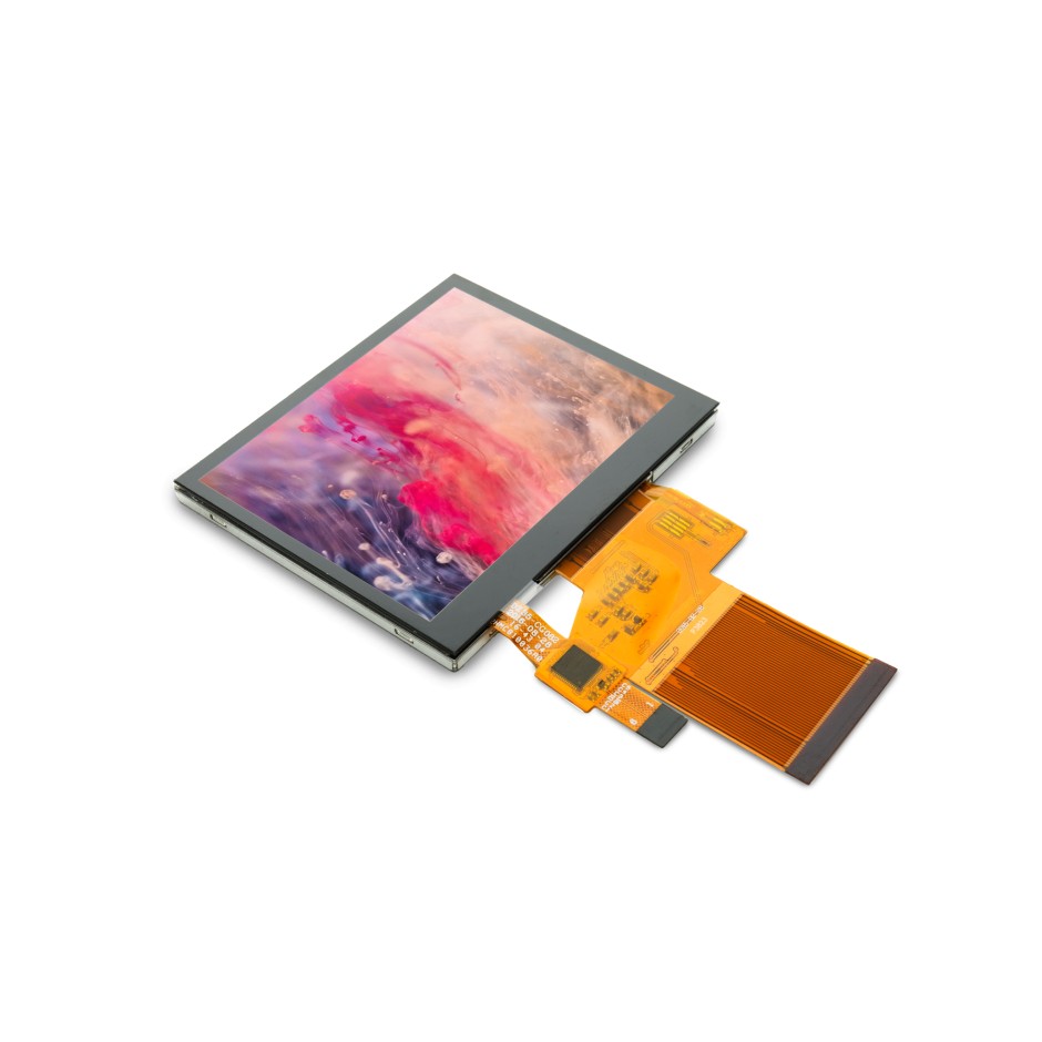 3.5" TFT Color Display with Capacitive Touch Screen