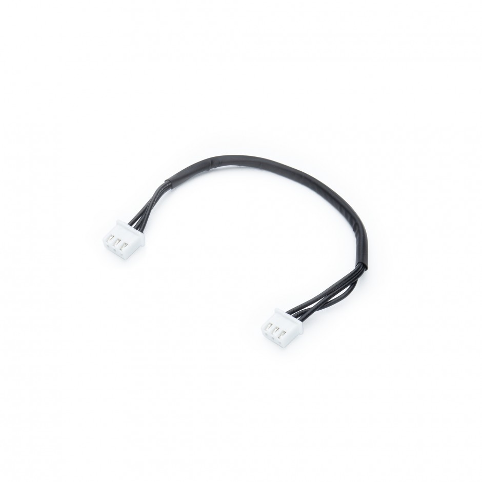 3-wire Male to Male Cable - 15 cm