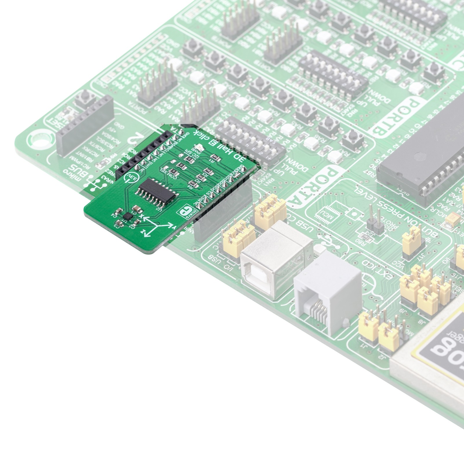 3D Hall 3 Click | MikroE