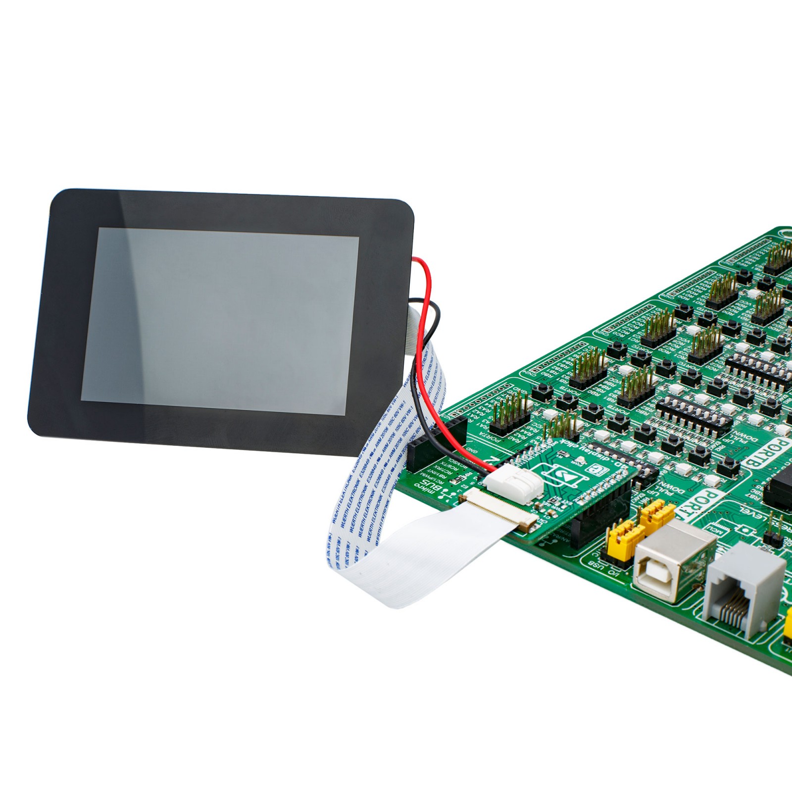 4D-display click | Mikroelektronika