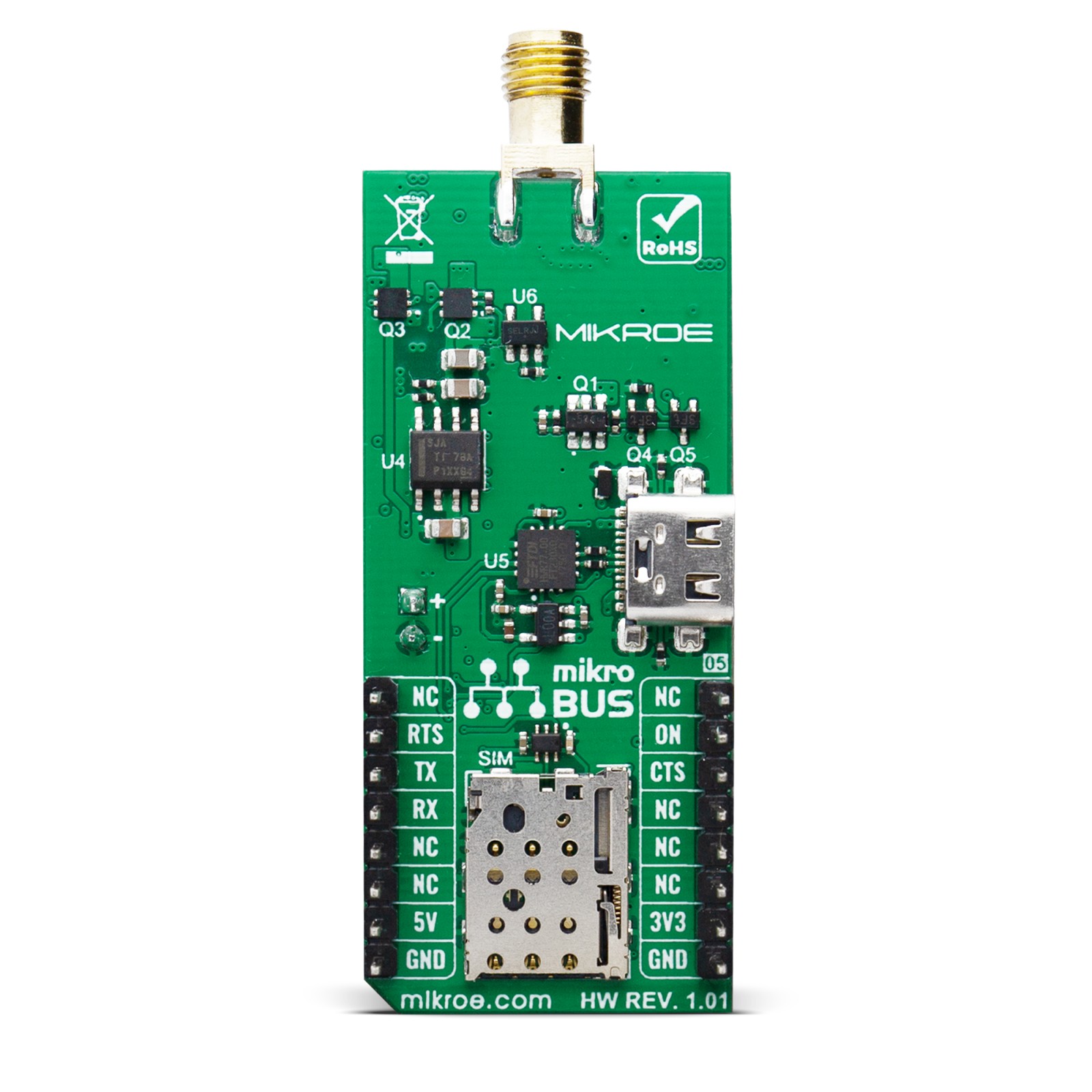 5G NB IoT click 5G NB IoT click