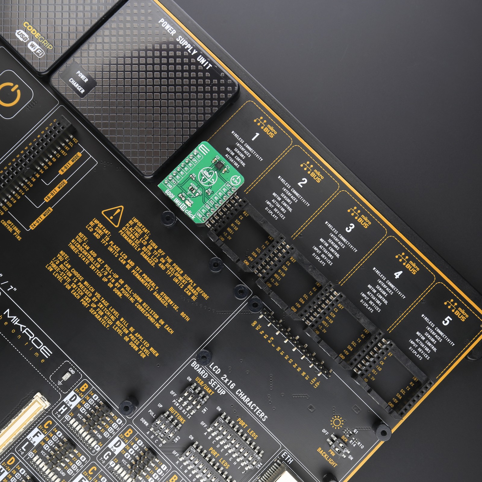 6DOF IMU 10 Click | Mikroe