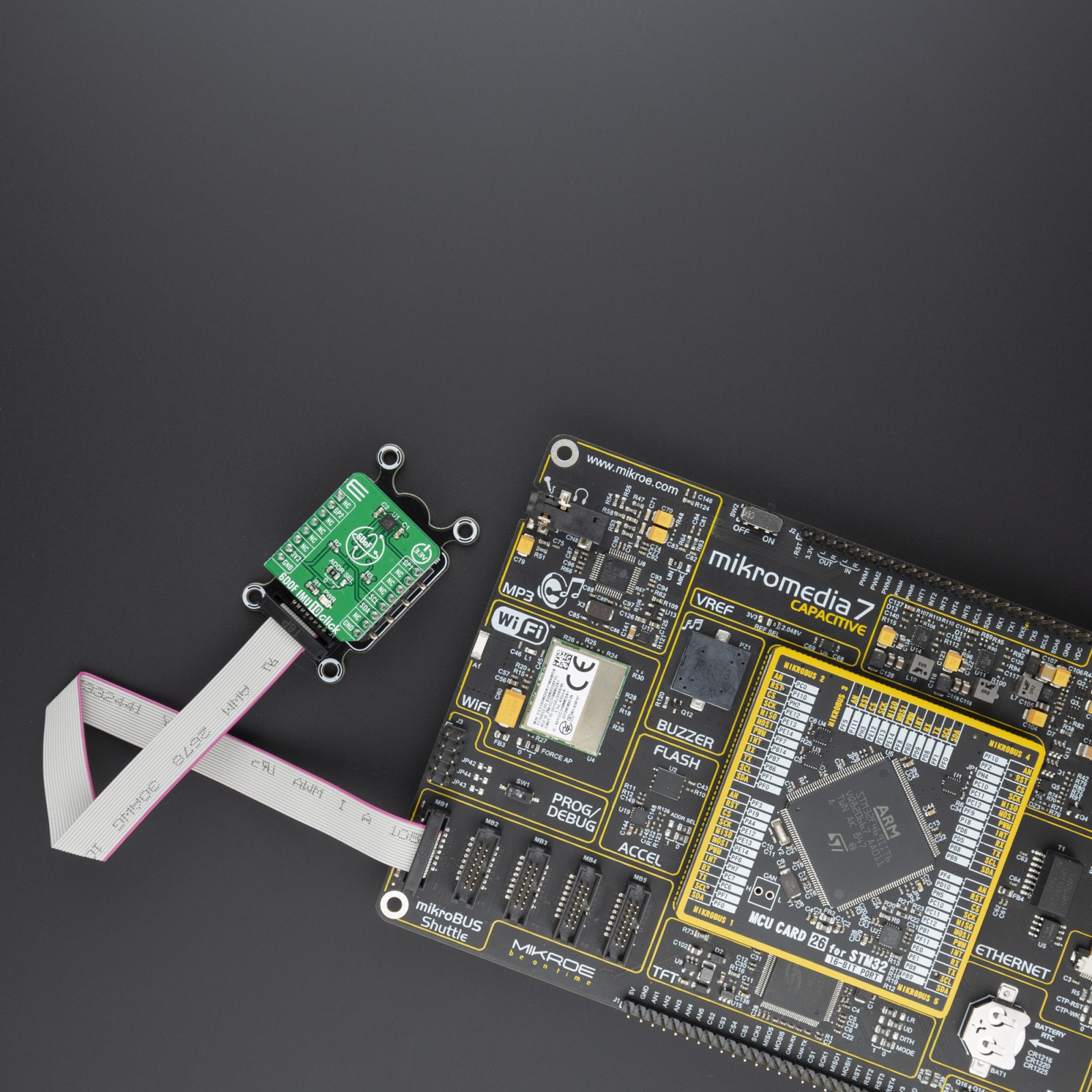 6DOF IMU 10 Click | Mikroe