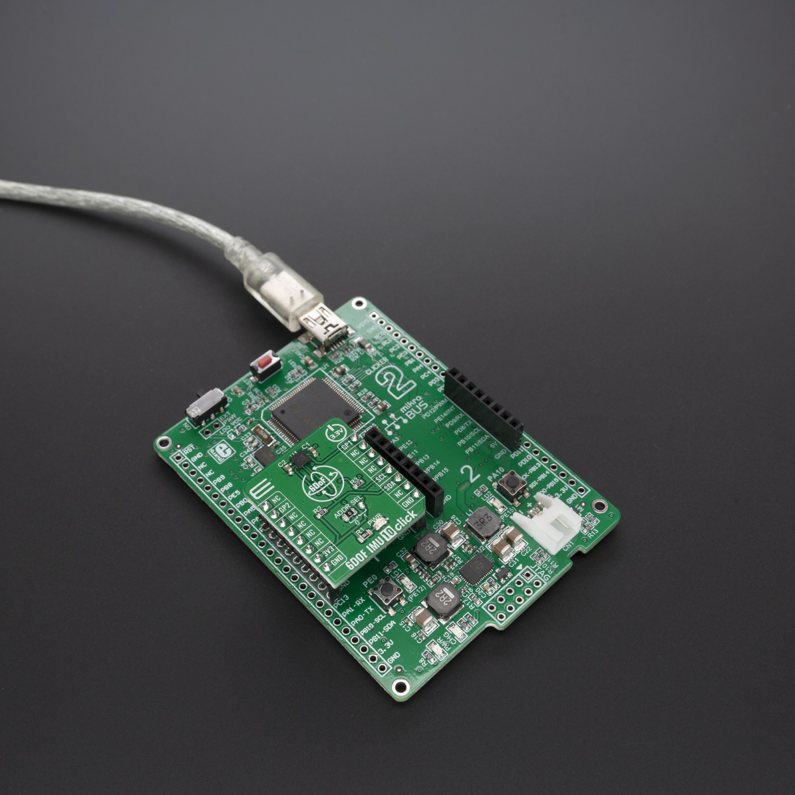 6DOF IMU 10 Click | Mikroe