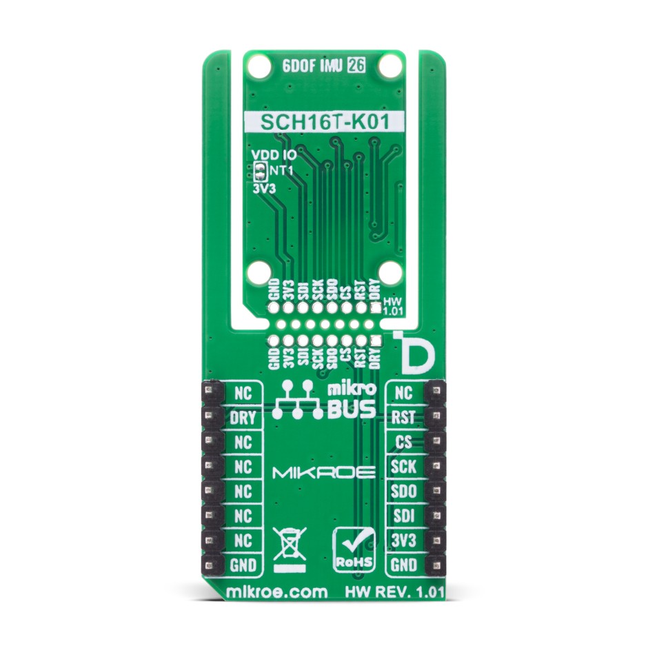 6DOF IMU 26 Click - 6-Axis Motion Sensing | MIKROE-6572