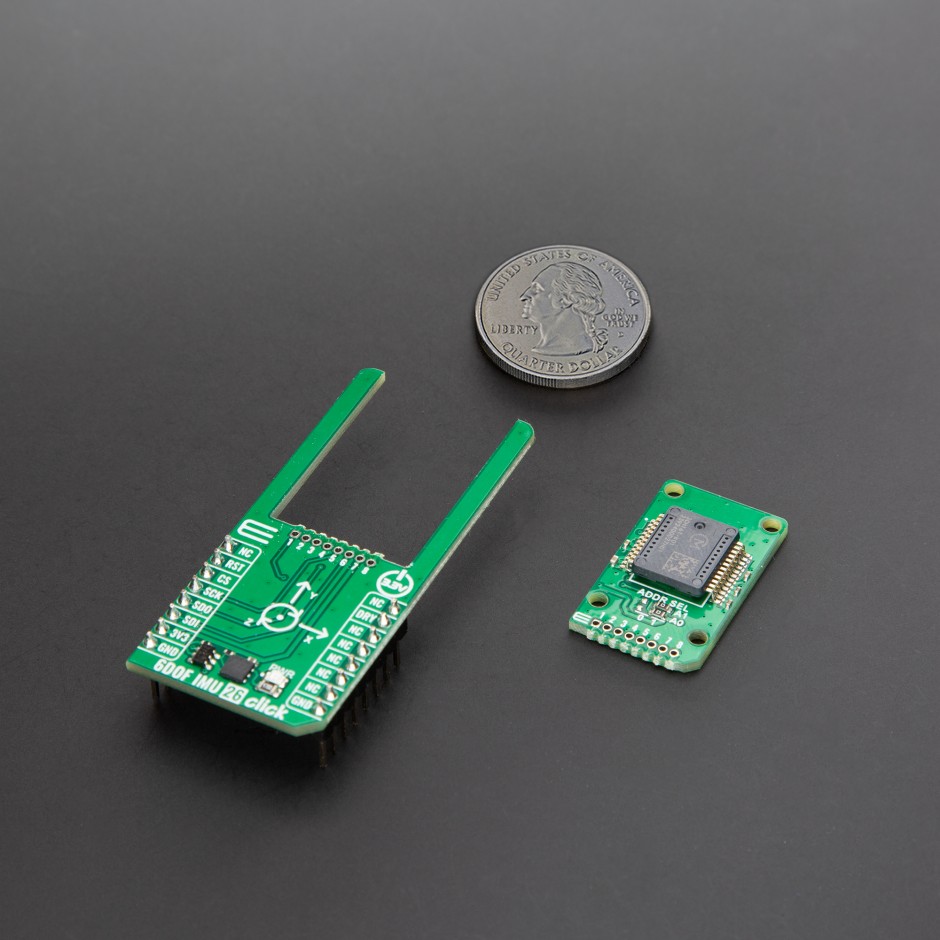 6DOF IMU 26 Click - 6-Axis Motion Sensing | MIKROE-6572