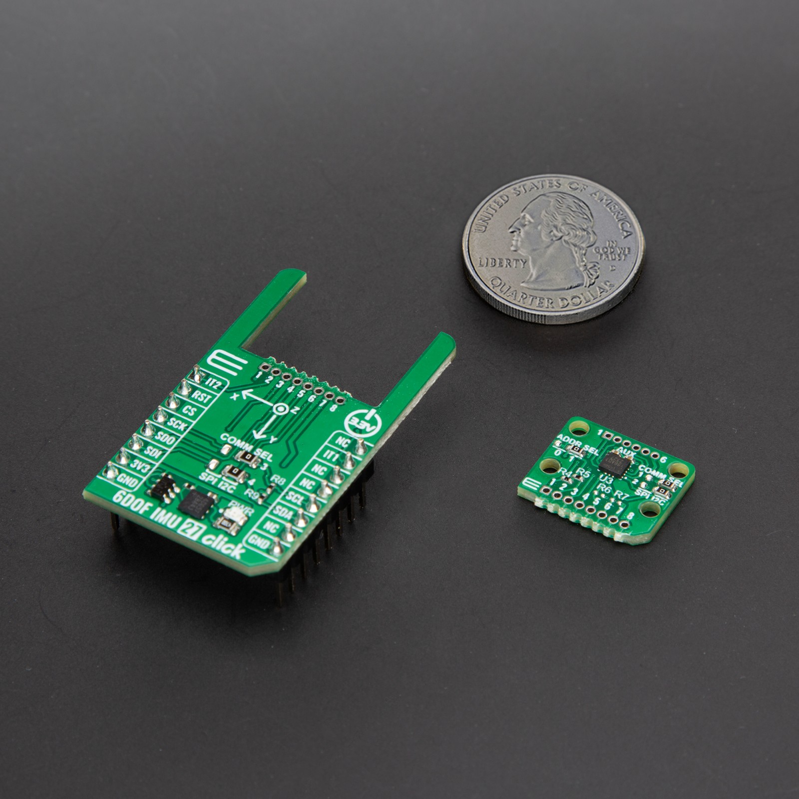 6DOF IMU 27 Click - For 6-axis motion sensing | MIKROE-6514