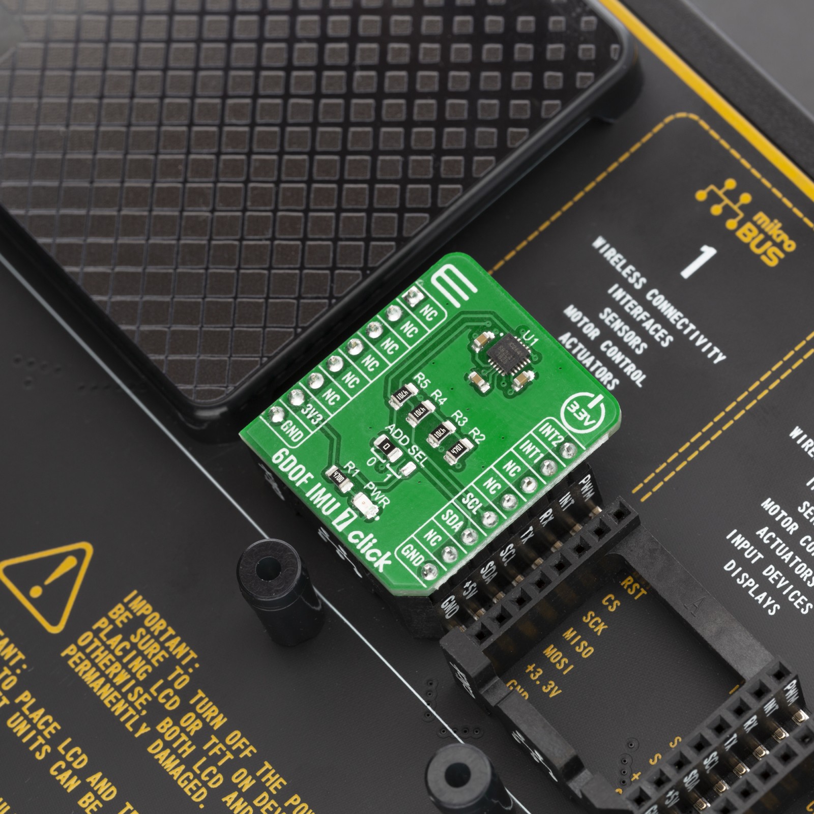 6DOF IMU 7 Click | Mikroe