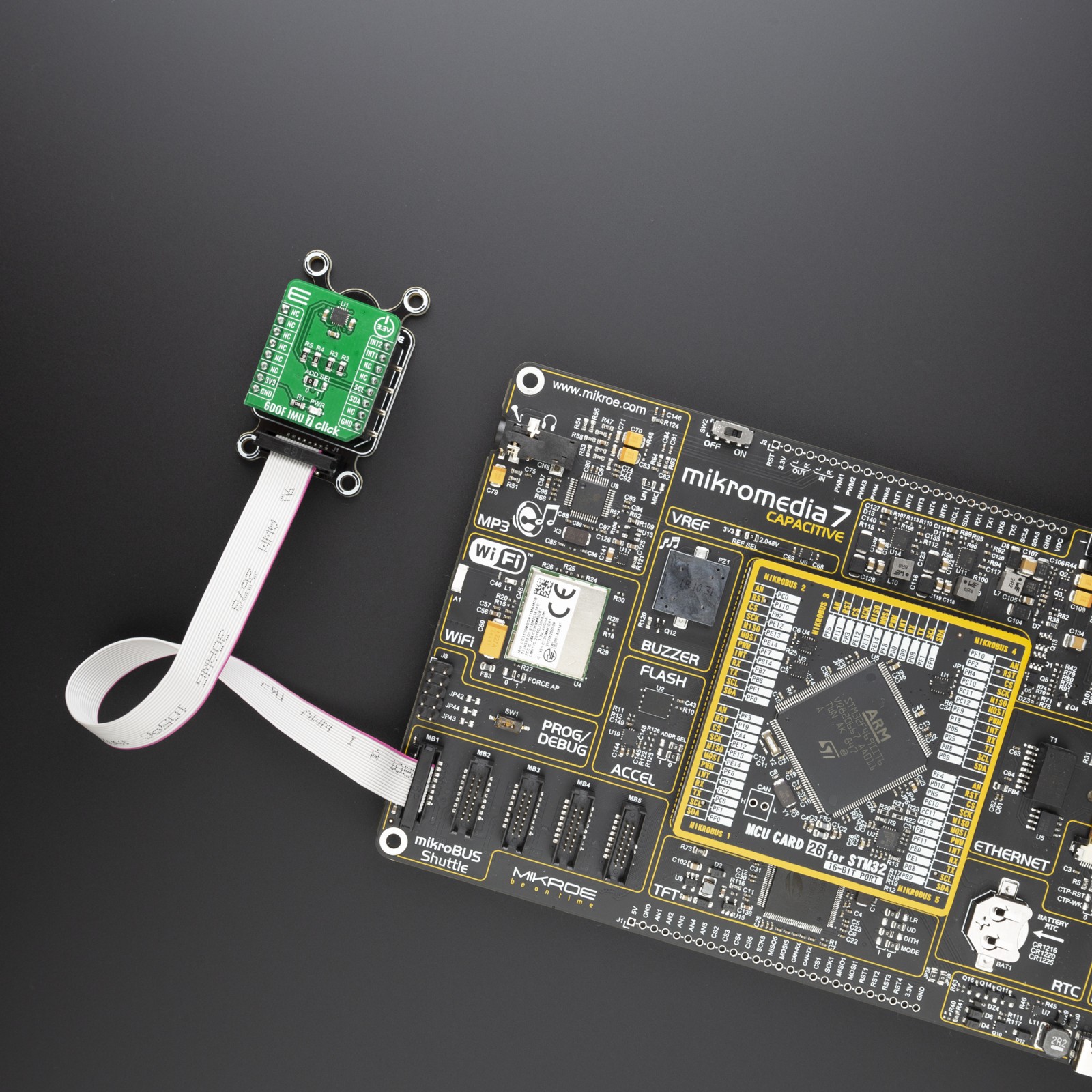 6DOF IMU 7 Click | Mikroe