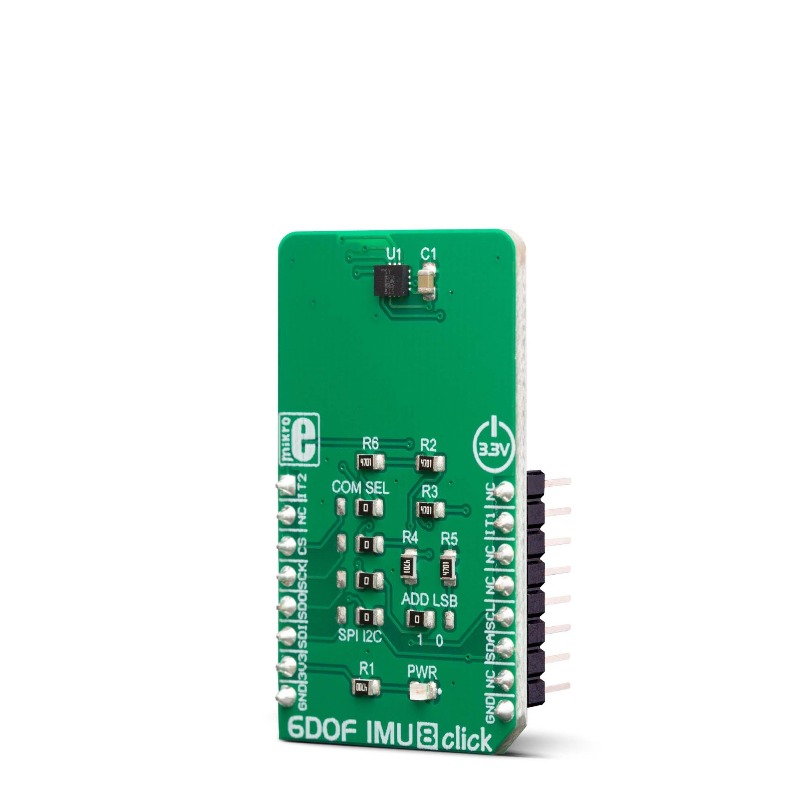 6DOF IMU 8 Click | Mikroe