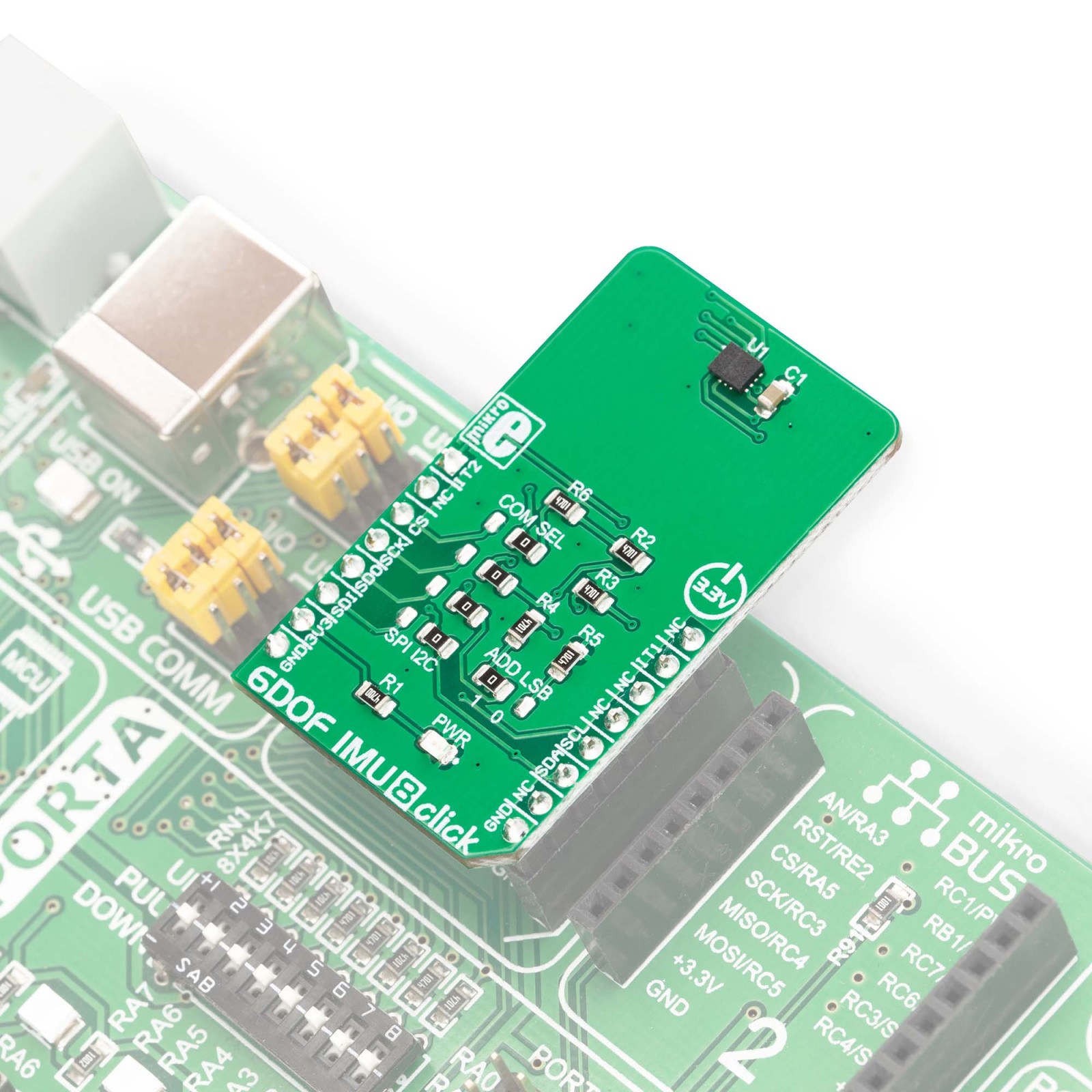 6DOF IMU 8 Click | Mikroe