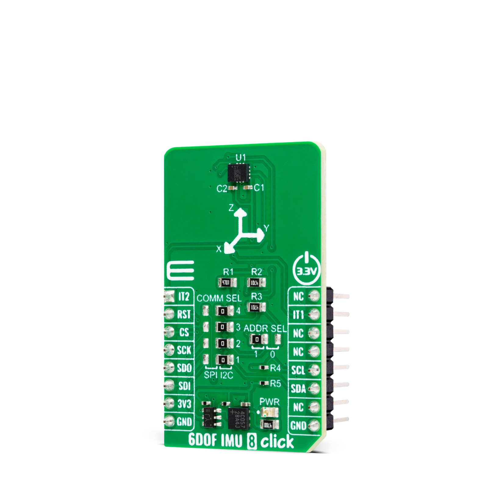 6DOF IMU 8 Click | Mikroe