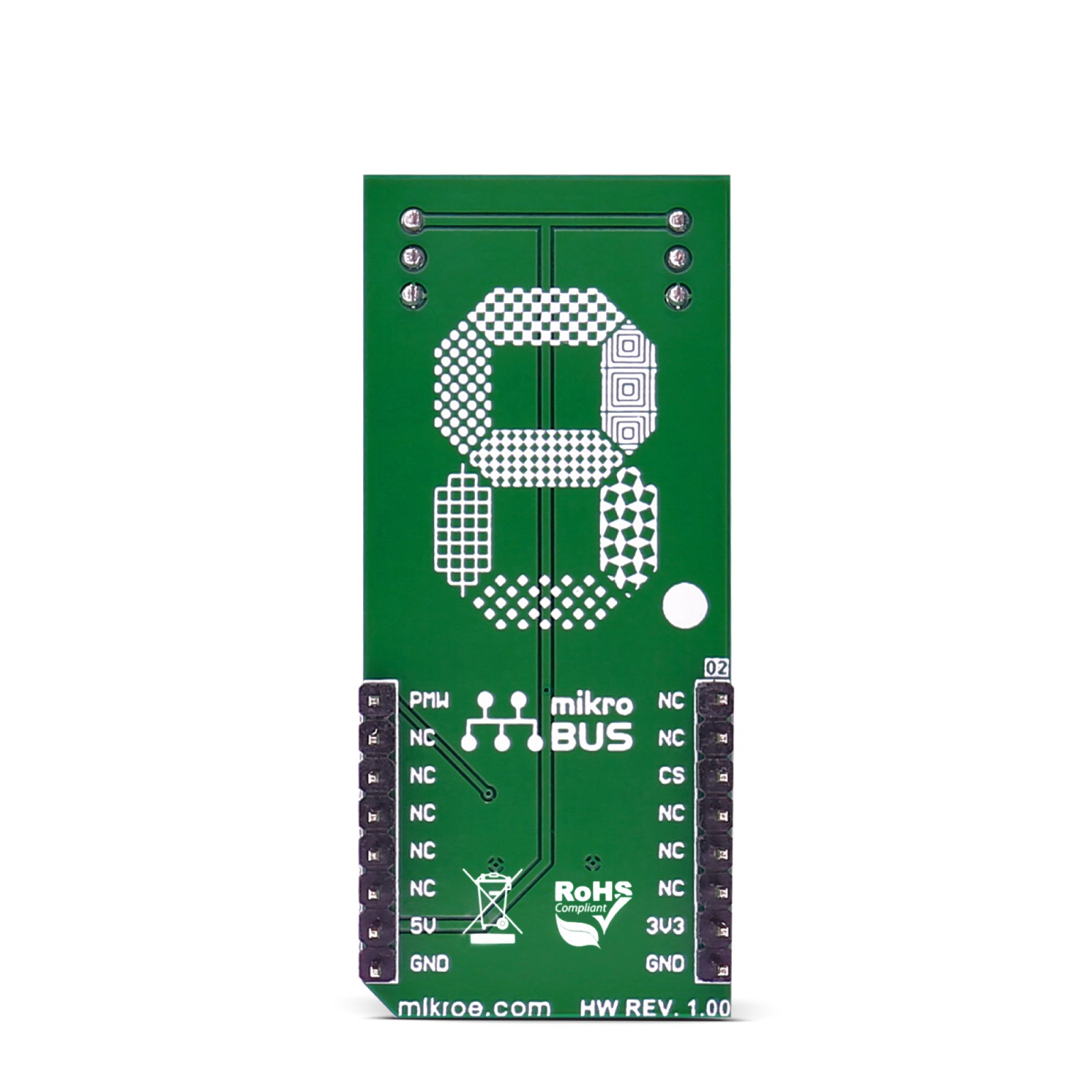 7-SEG RGB click - full color 7 segment display | MikroElektronika