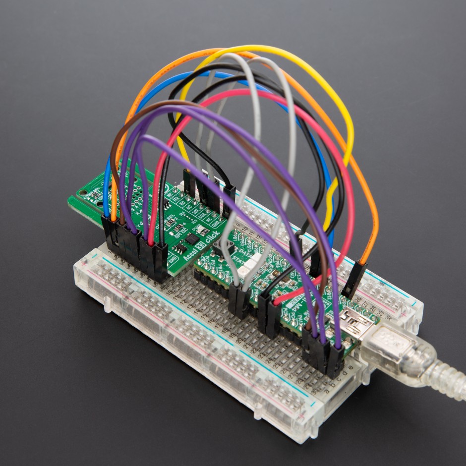 Accel 33 Click - Kionix™ MEMS Accelerometer | MIKROE-6629