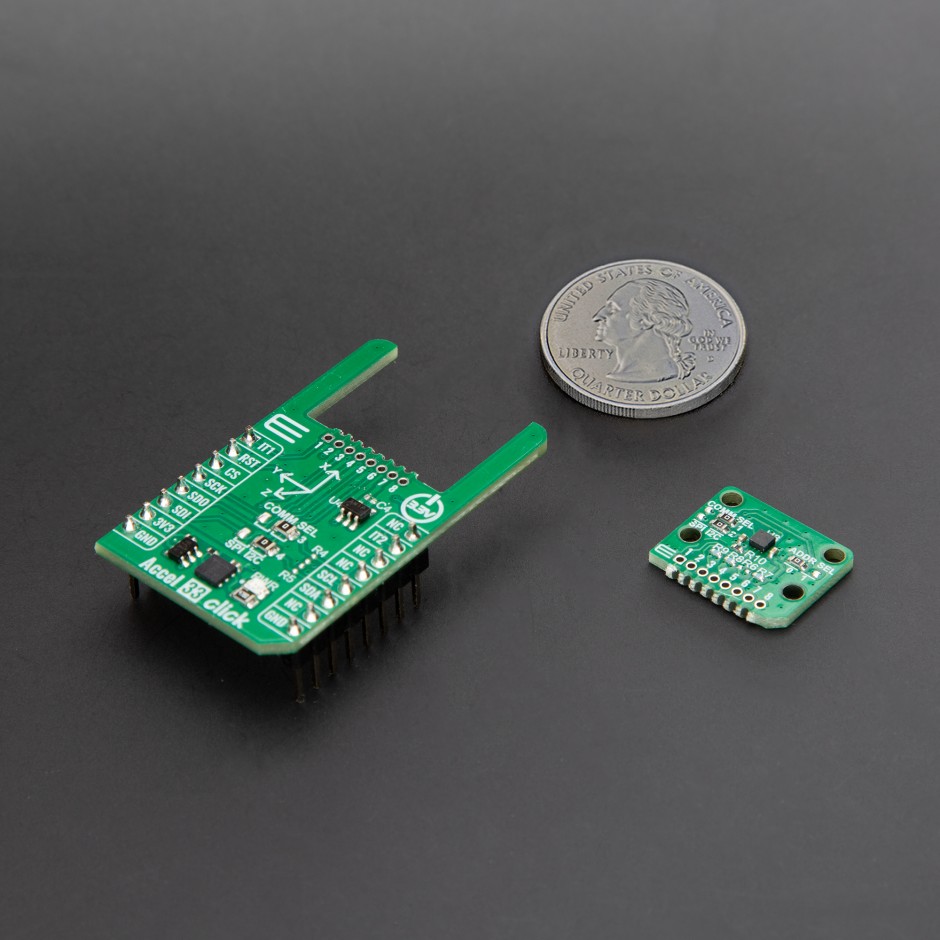 Accel 33 Click - Kionix™ MEMS Accelerometer | MIKROE-6629