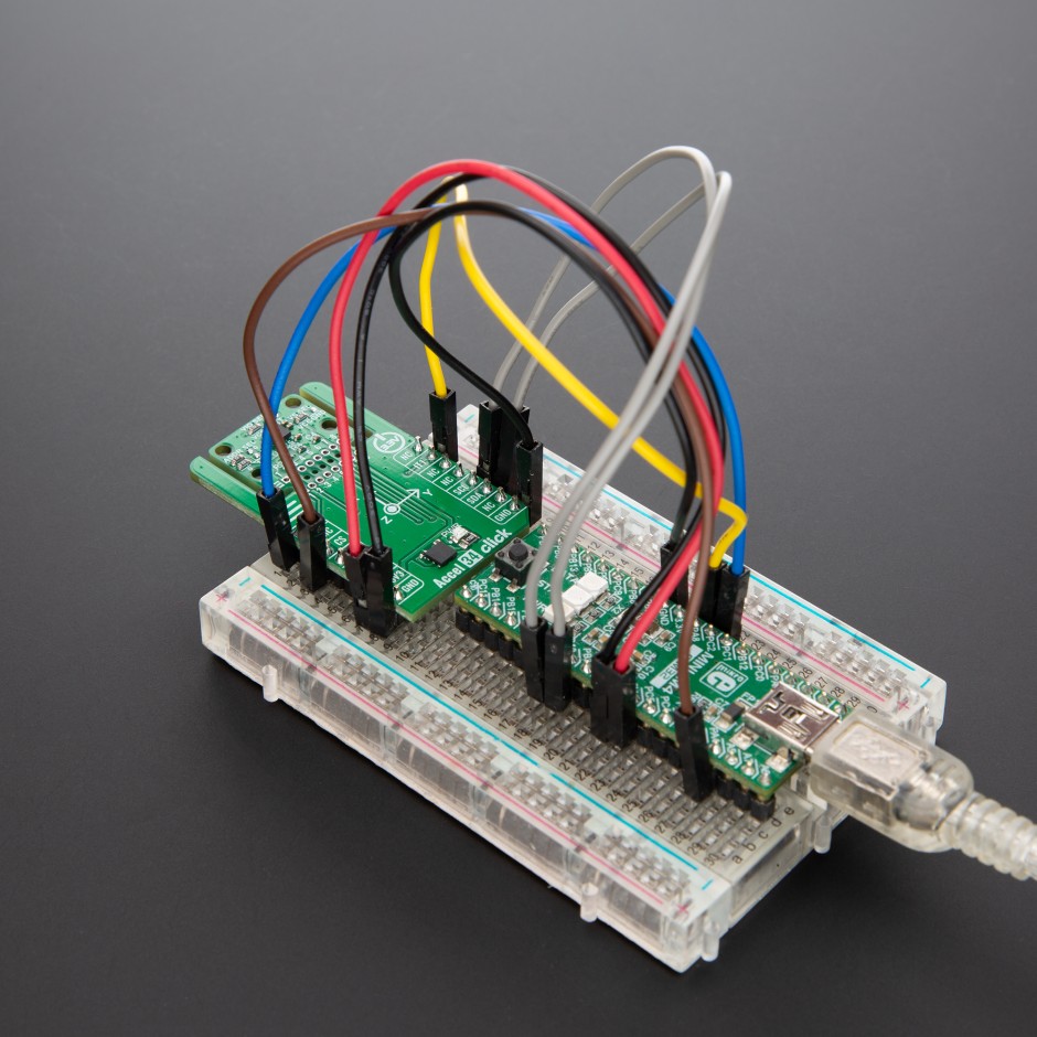Accel 34 Click - 3-axis MEMS accelerometer | MIKROE-6566