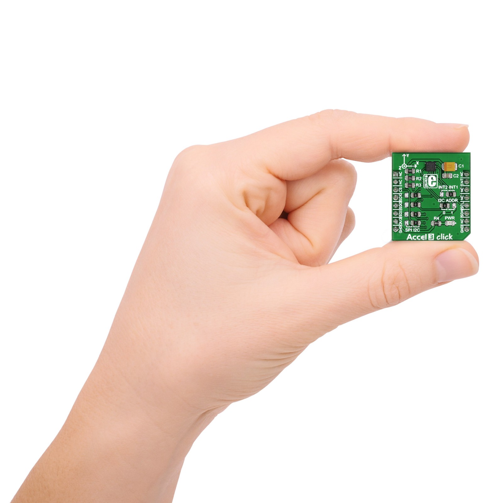 Accel 3 click – with H3LIS331DL high-g 3-axis digital accelerometer