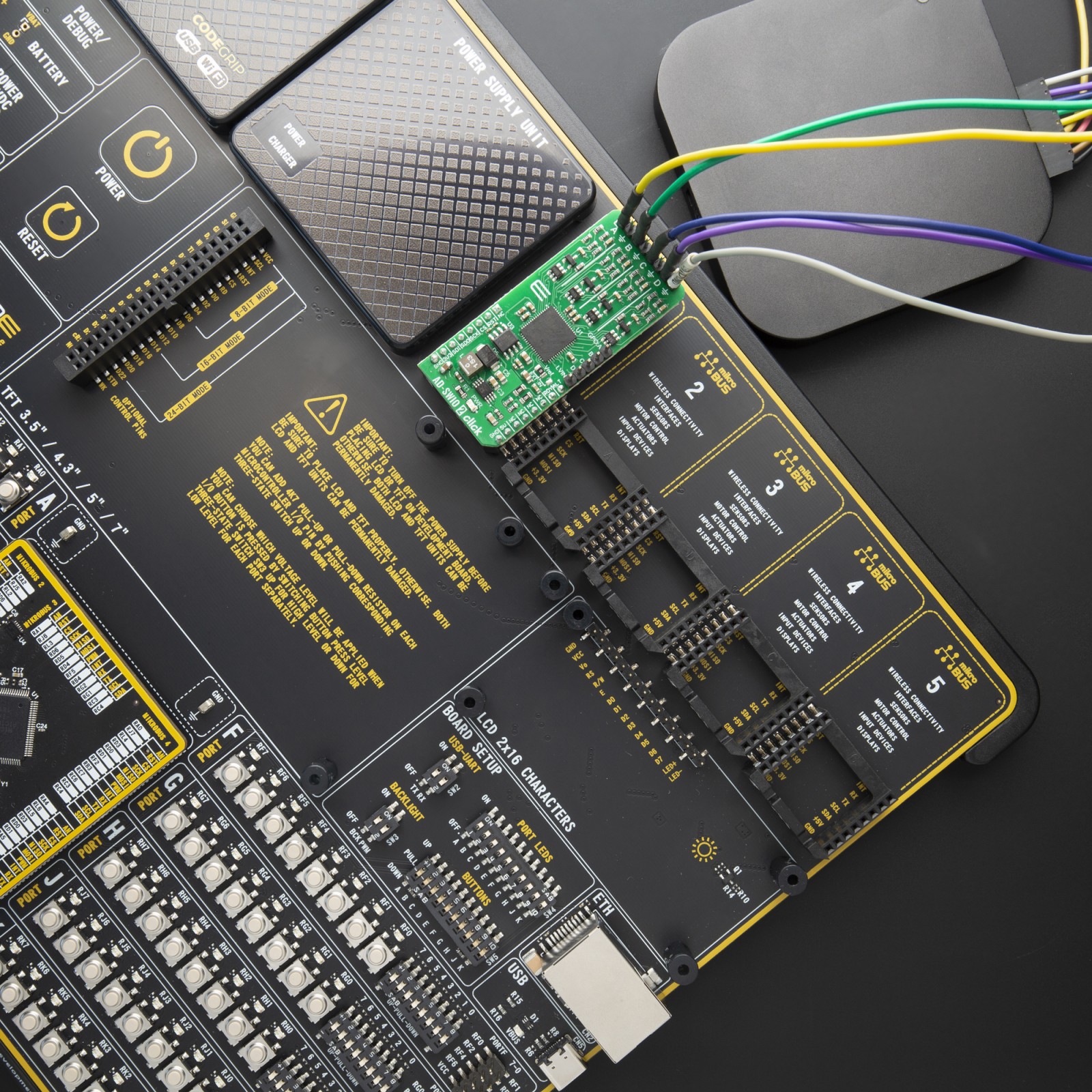AD-SWIO 2 Click | AD74413R Analog Front-End Module