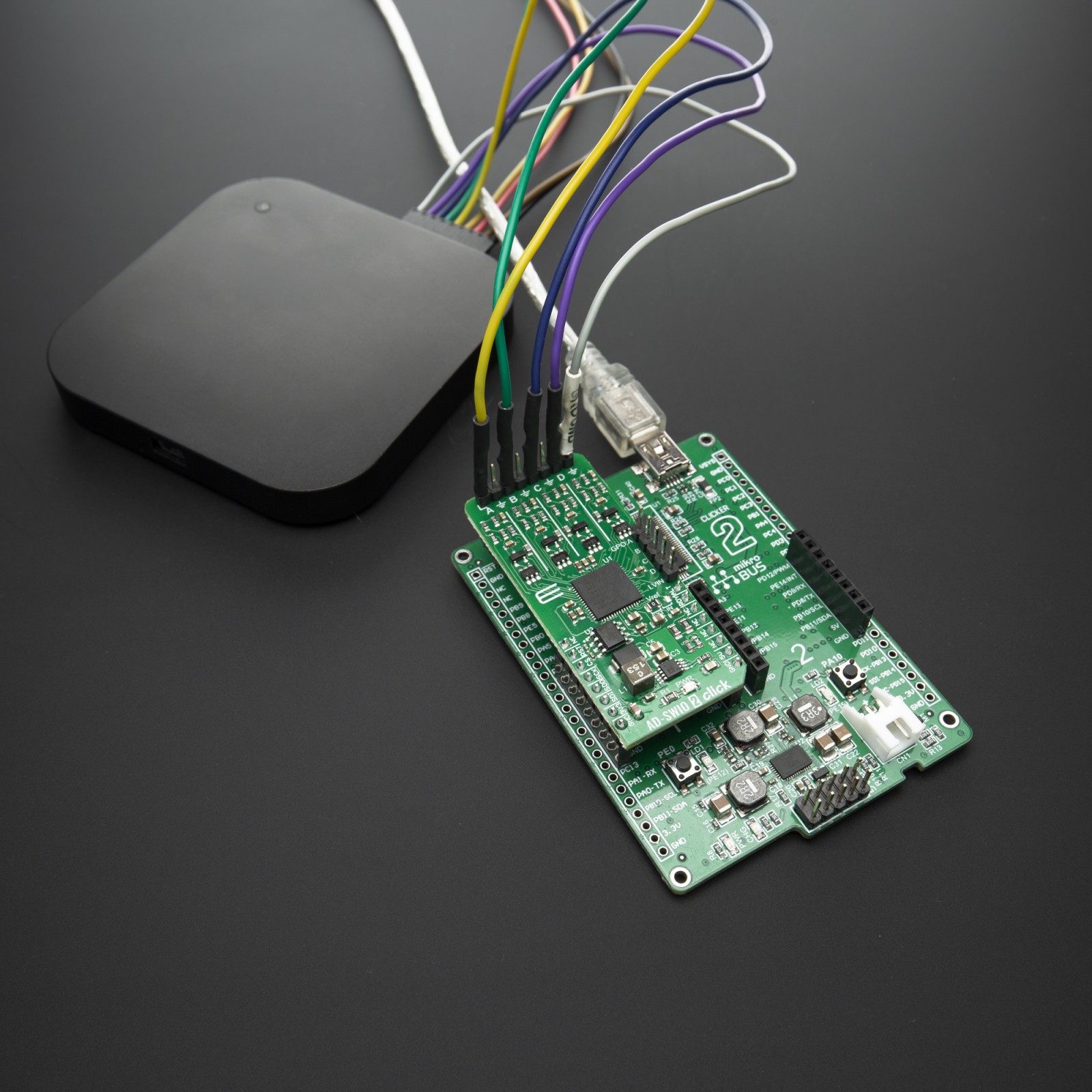 AD-SWIO 2 Click | AD74413R Analog Front-End Module