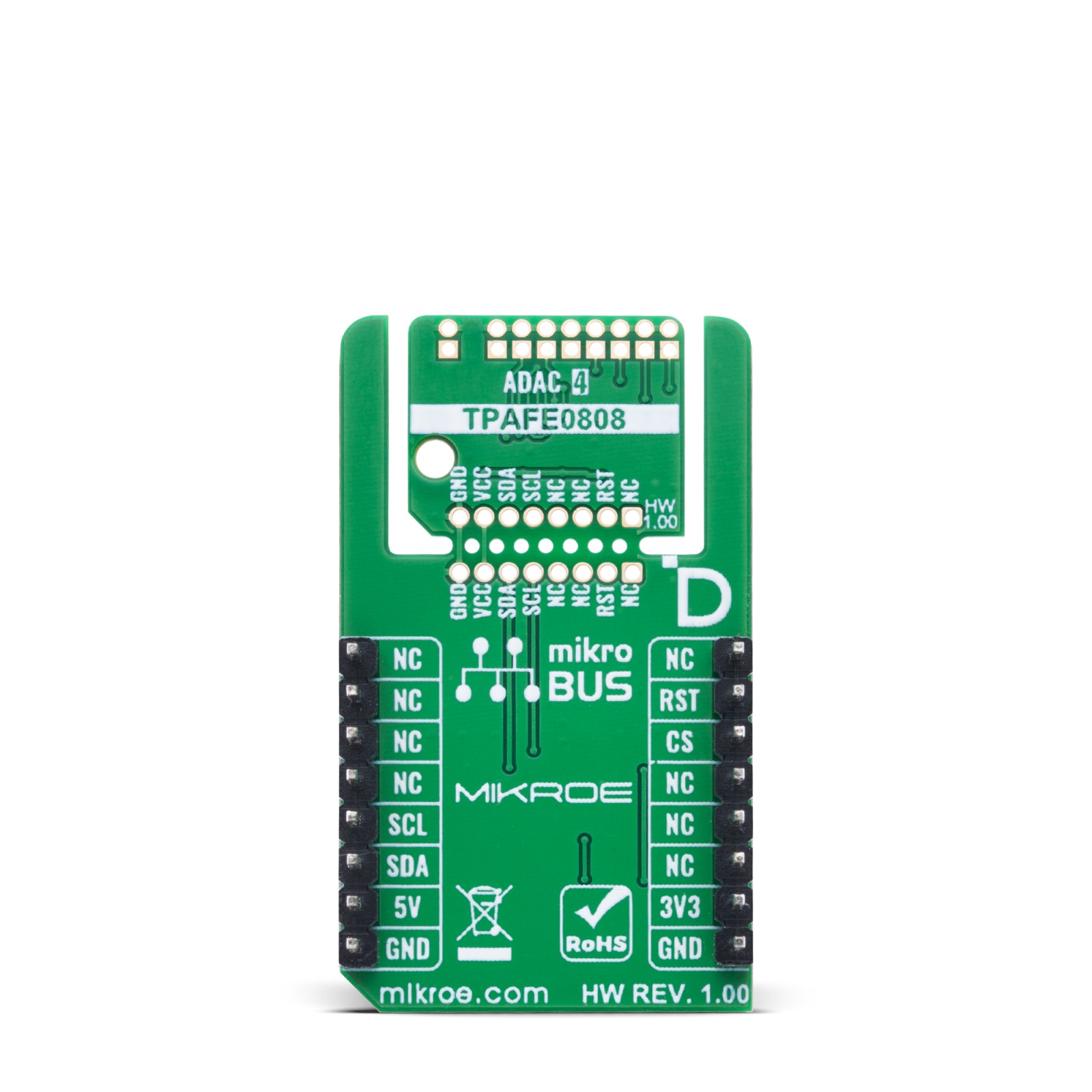 ADAC 4 Click - AD/DA/GP I/O expansion | MIKROE-6722