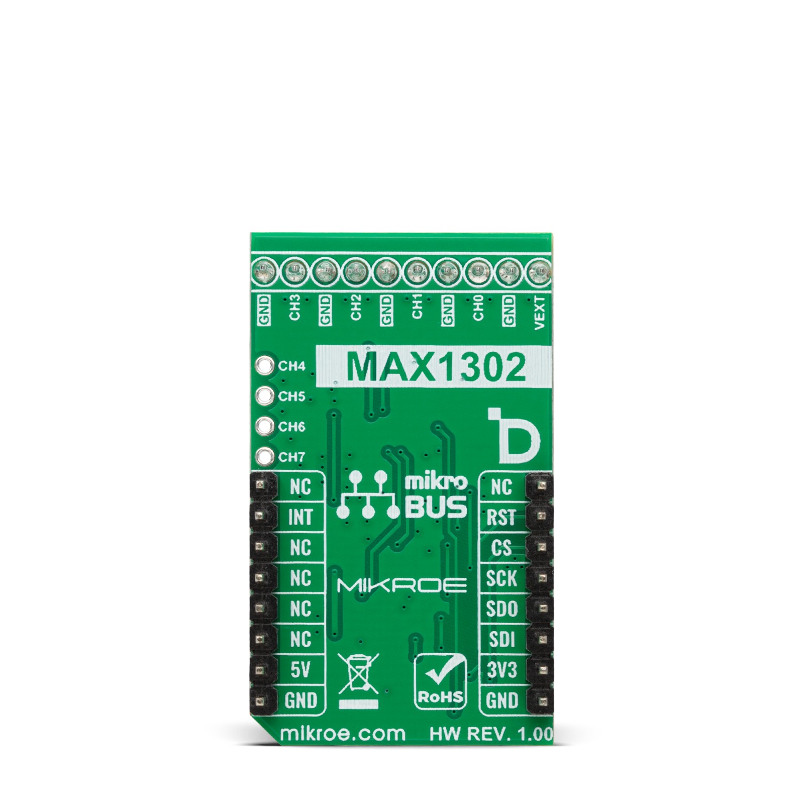 ADC 27 Click - Multi-channel analog signal conversion | MIKROE-6651