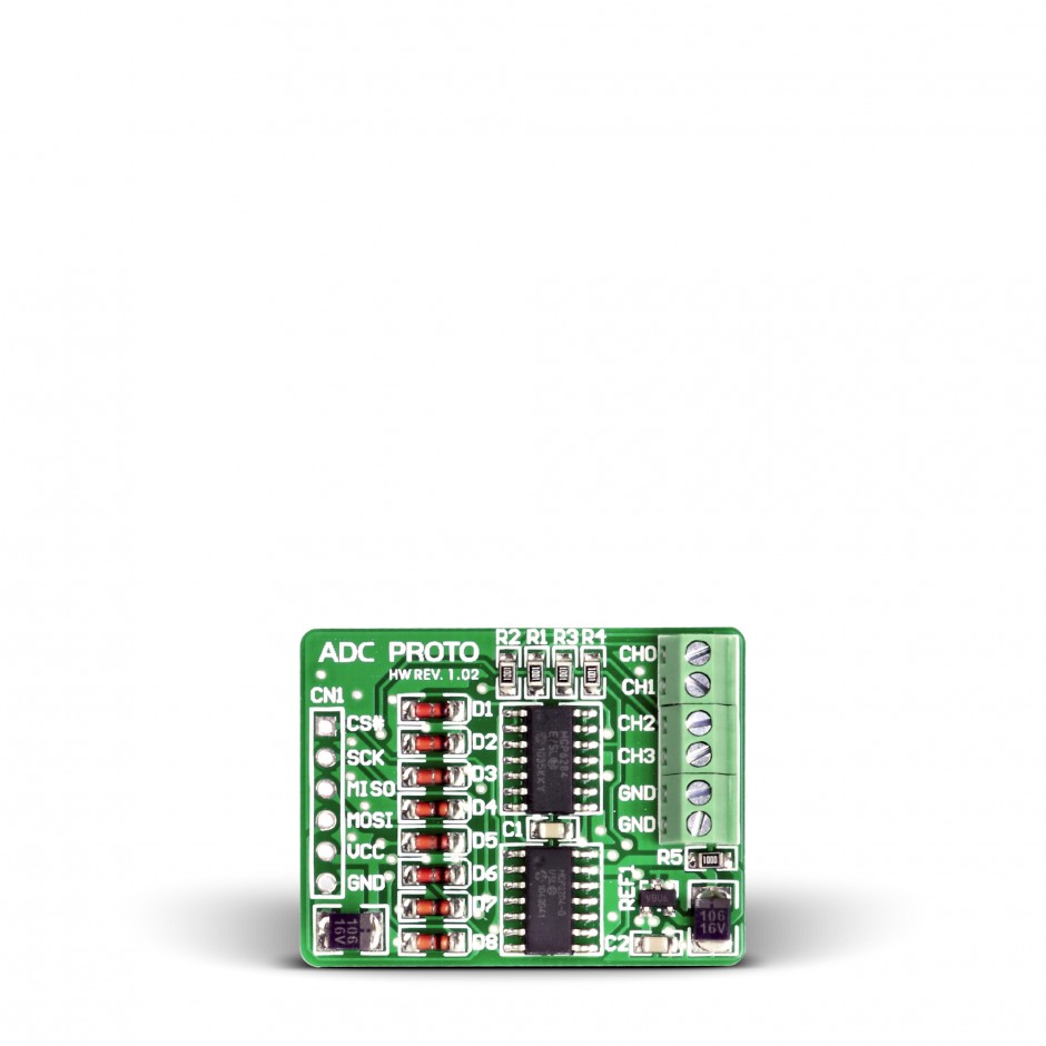 ADC PROTO Board - MikroElektronika