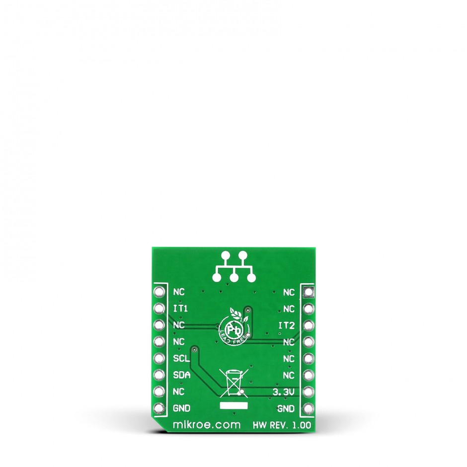 Altitude click - Board with pressure sensor MPL3115A2