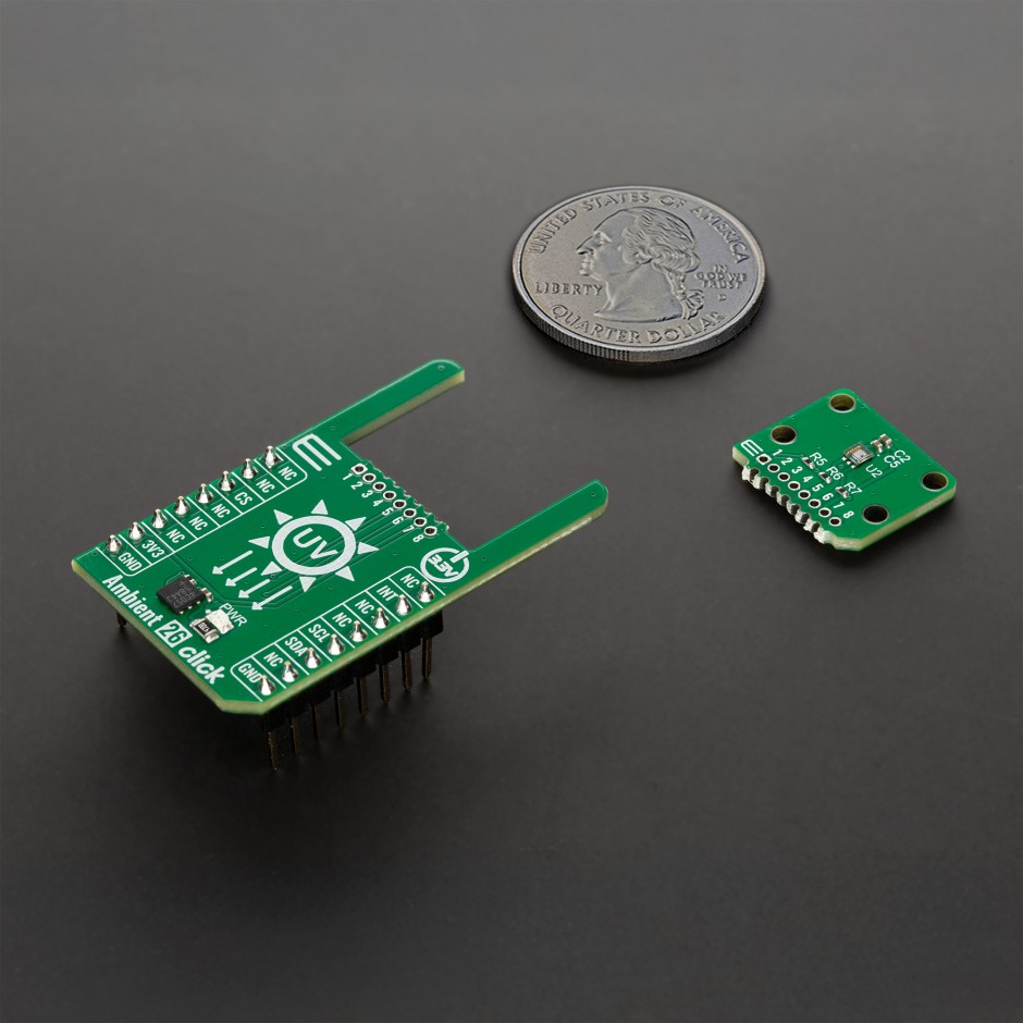 Ambient 26 Click - ALS/UVS Sensor | MIKROE-6856