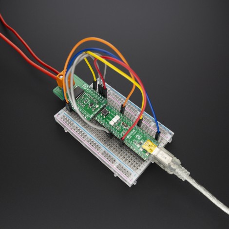 AMR Current Click with MCR1101-20-5 Sensor