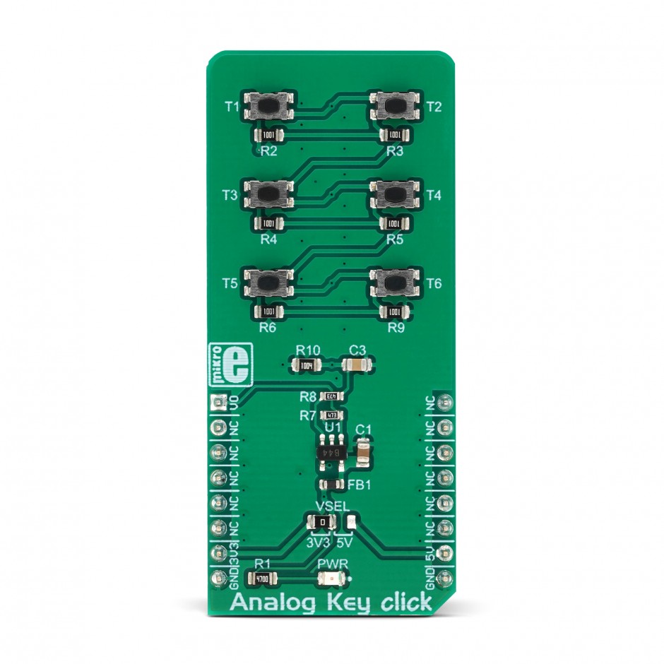 Analog Key Click | Mikroe