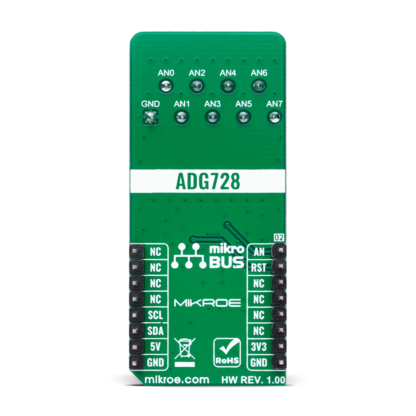 Analog MUX 2 Click