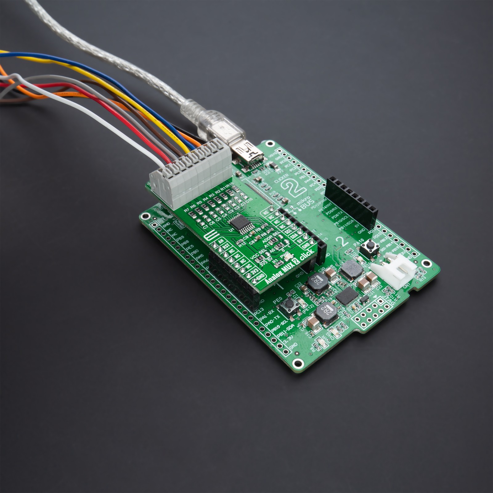 Analog MUX 2 Click