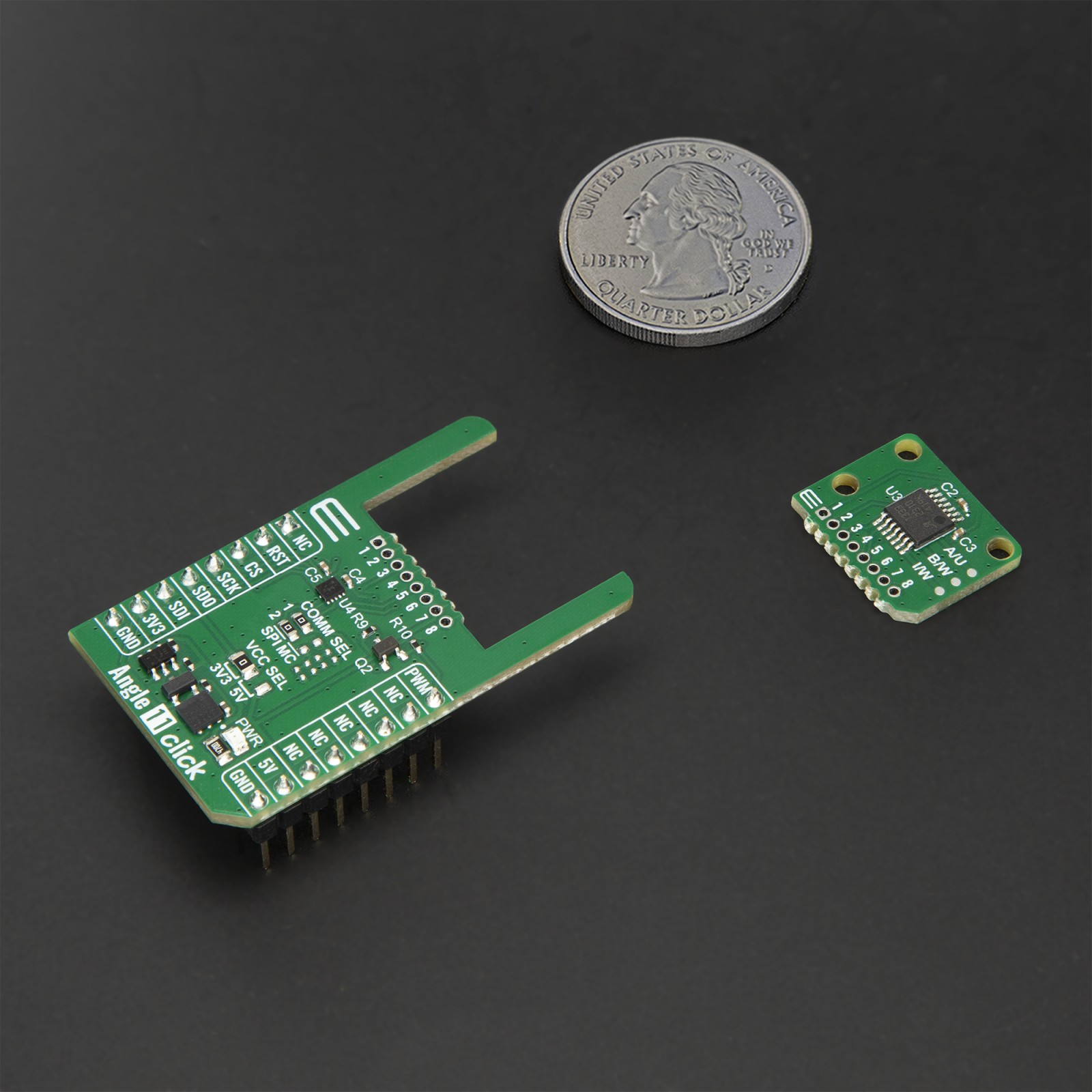 Angle 11 Click - Hall-effect 360° Angle Sensor | MIKROE-6888