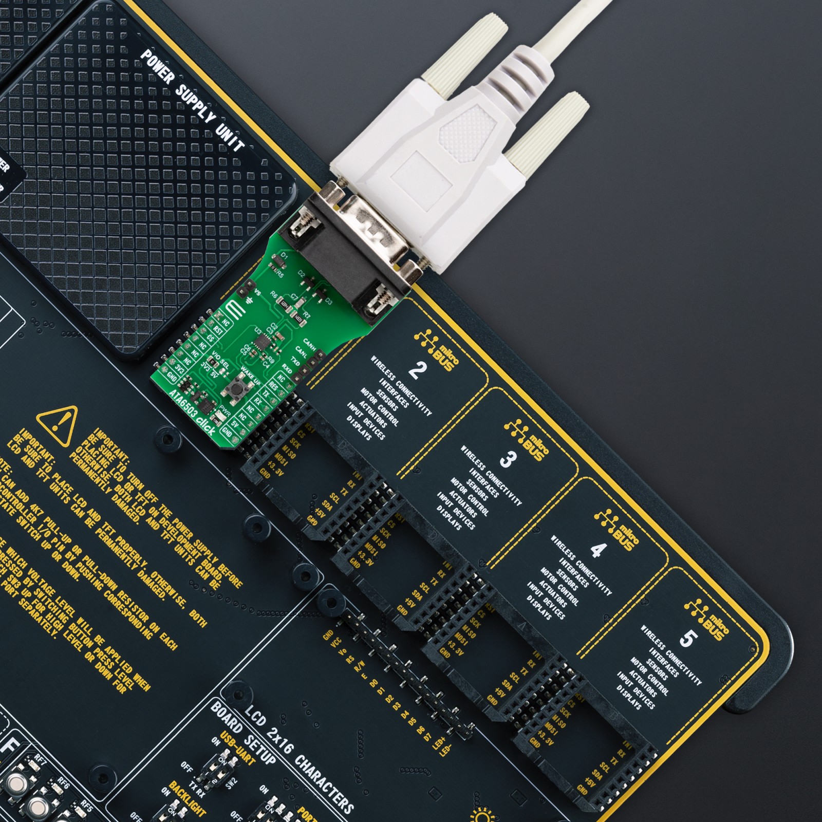 ATA6503 Click - High-speed CAN FD communication | MIKROE-6462