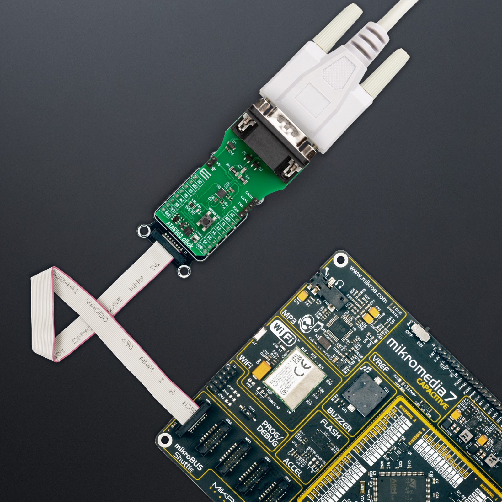 ATA6503 Click - High-speed CAN FD communication | MIKROE-6462