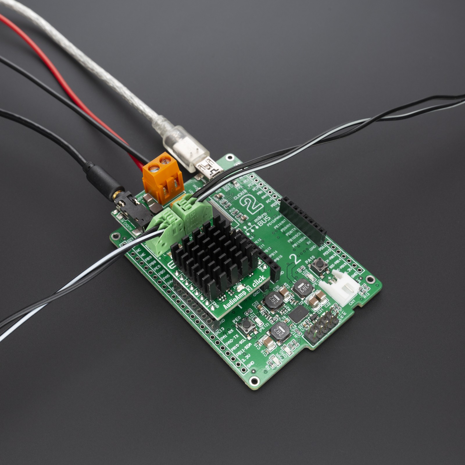 TAS5414 Quad Audio Amplifier – AudioAmp 3 Click for Automotive Sound ...