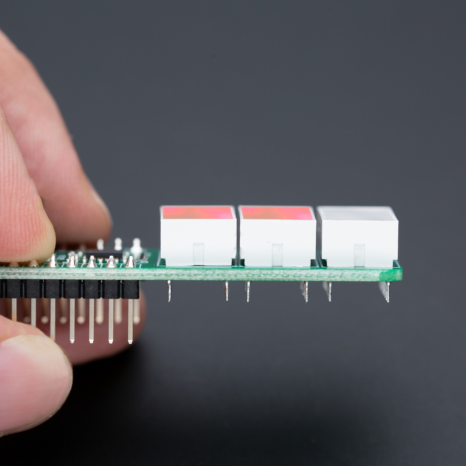 BarGraph 1-Cell Red - For uniform illumination | MIKROE-6589