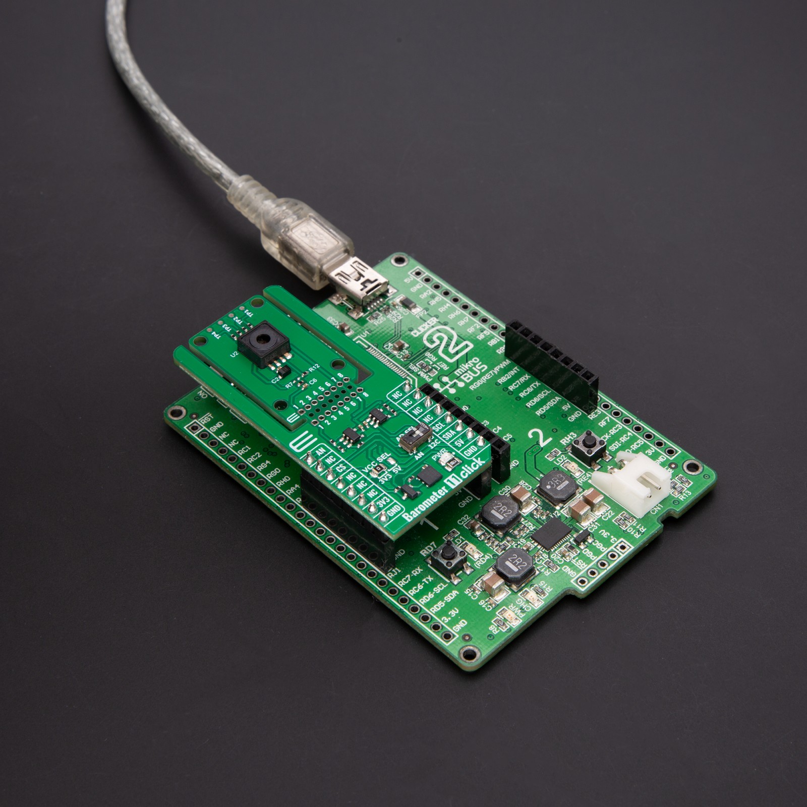 Barometer 11 Click - Absolute pressure sensing | MIKROE-6636