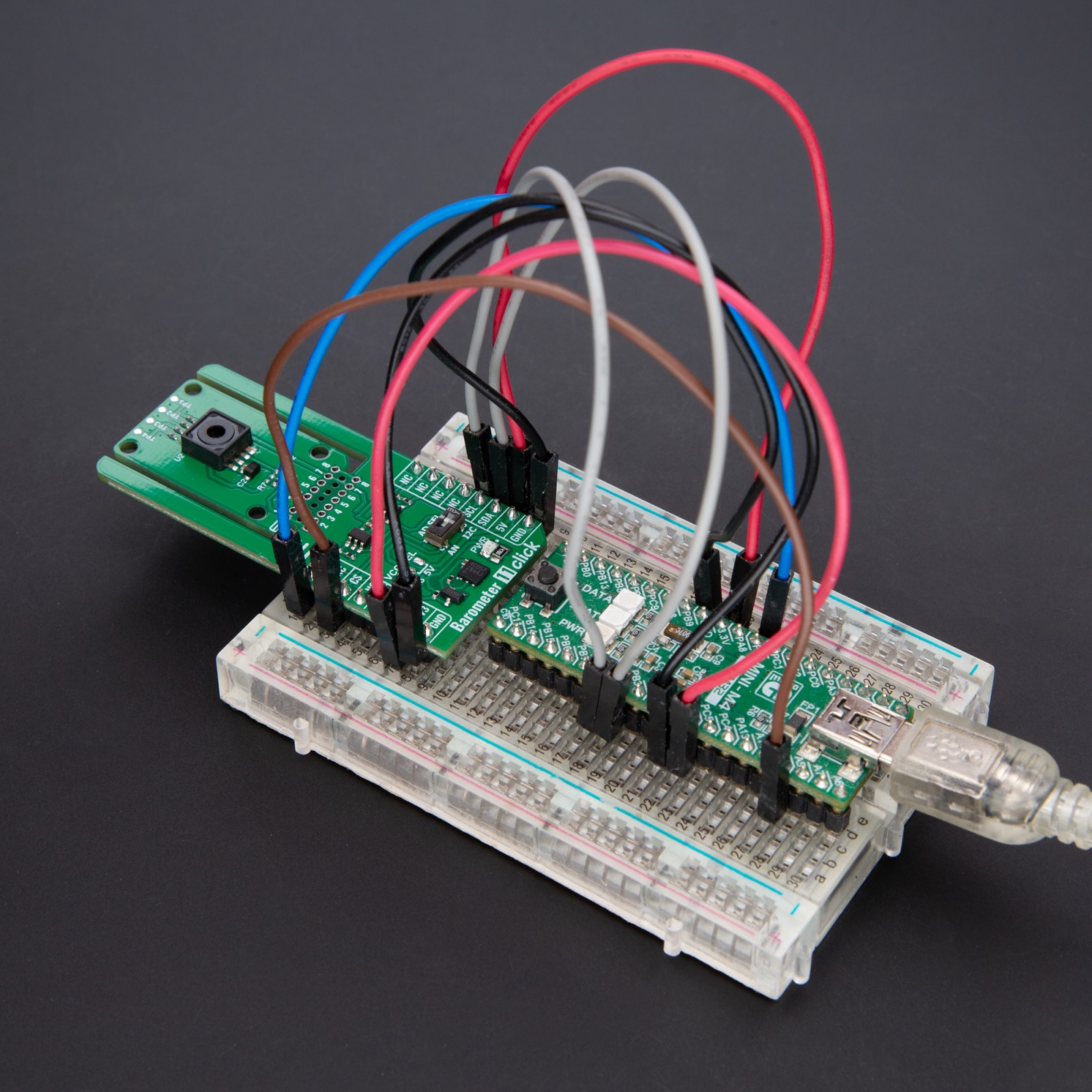 Barometer 11 Click - Absolute pressure sensing | MIKROE-6636