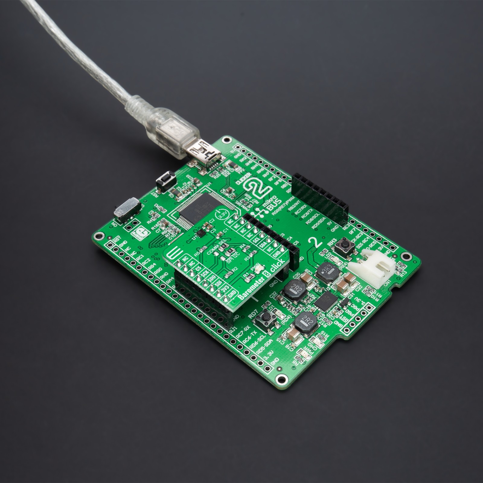 Barometer 8 Click | ILPS22QS Digital Barometer & Altimeter