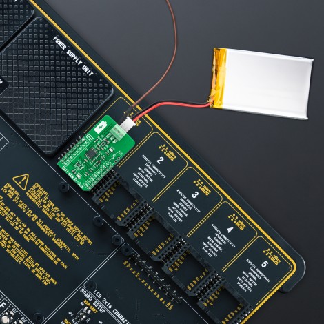 BATT-MON 3 Click | BQ35100 Battery Monitor for Cells & Packs