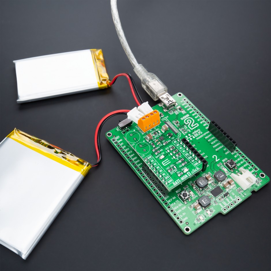 LTC3337 Battery Monitor Click board™ | BATT-MON 4 Click