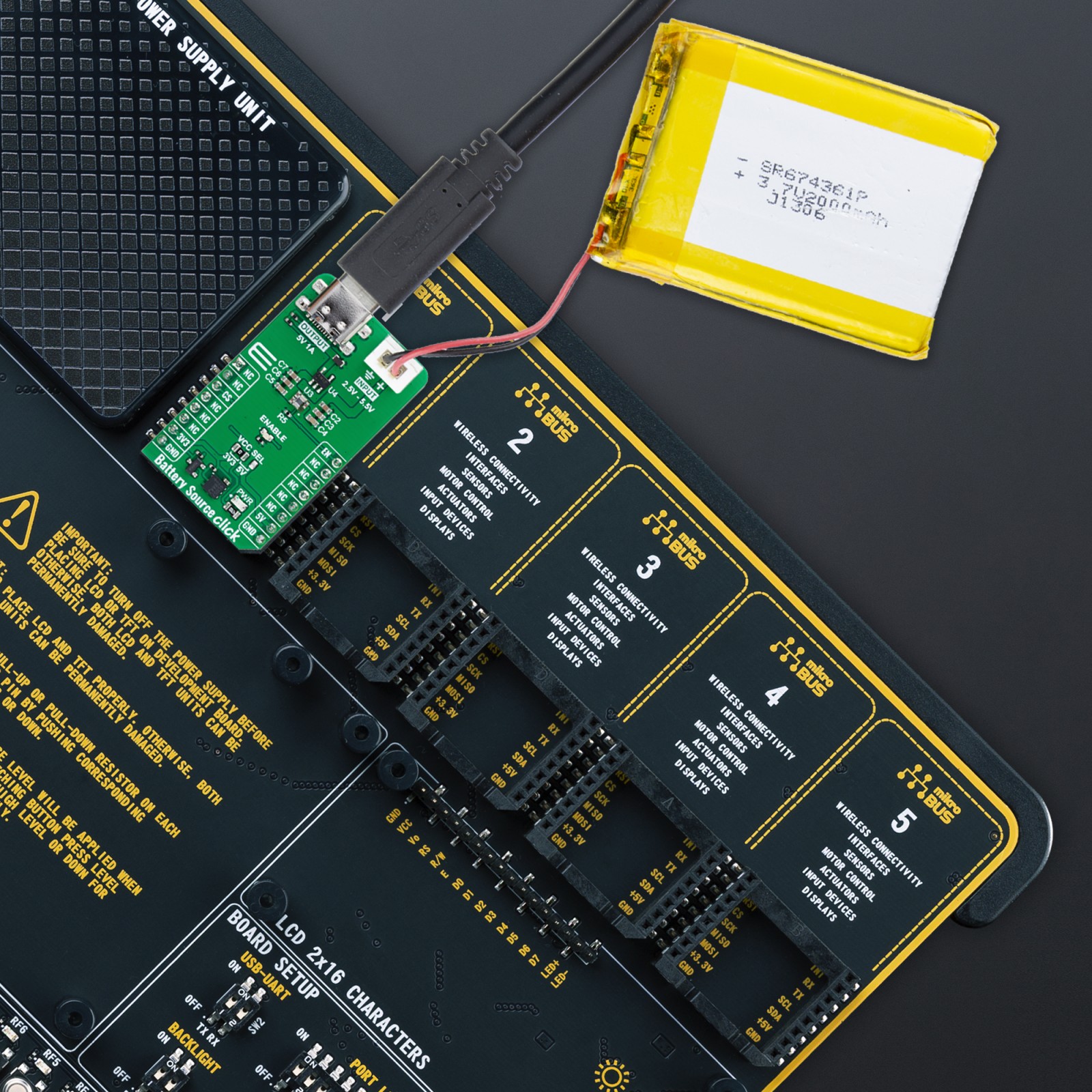 Battery Source Click