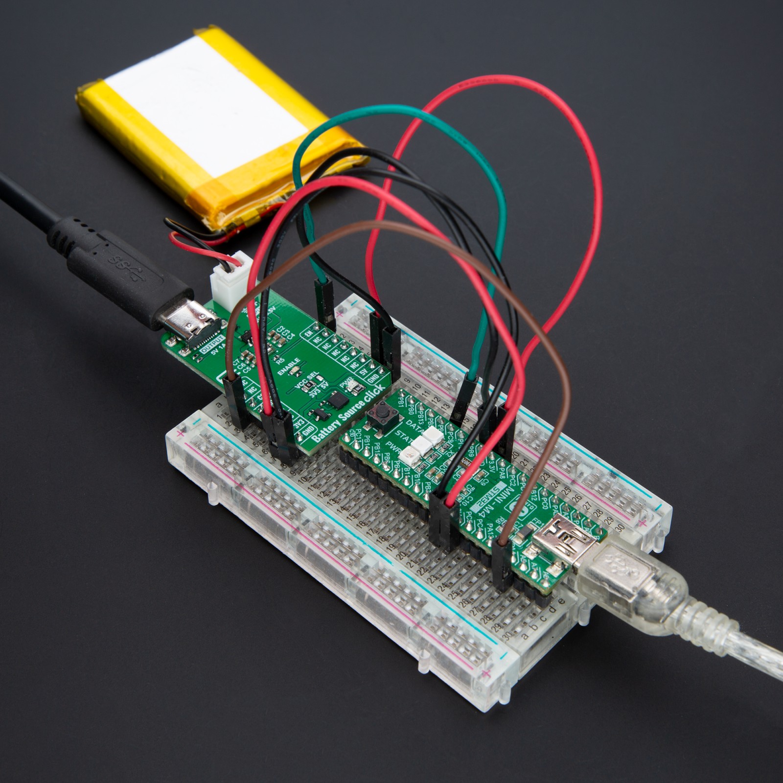 Battery Source Click