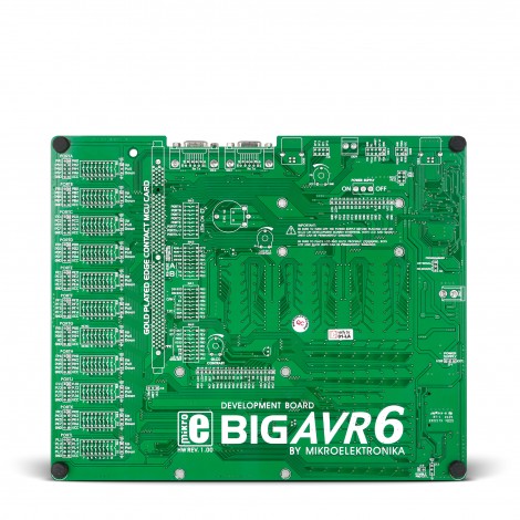 BIGAVR6 Development System - 64, 100-pin AVR Microcontroller Board